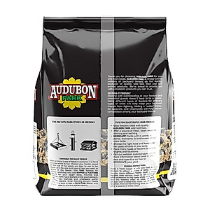Audubon Park 12225 Premium Blend Wild Bird Food, 5-Pounds, 80 Fl Oz (Pack of 1)