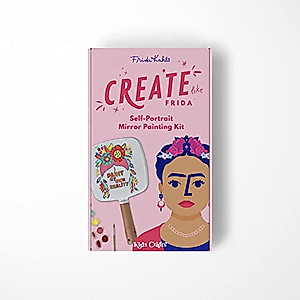 Kids Crafts Create Like Frida: Mirror Painting Kit with Decorative Decal Stickers Arts and Crafts DIY Kit for Girls