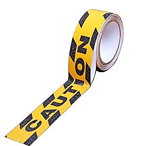 caution tape adhesive, Anti Slip Safety Grit Non Slip Tape Highest Traction 1.97 In x 16.4 Ft,Anti-Slip Tape, Floor tape,stairs Tape,Safety Tape,cautions tape,reflective tape, caution stairs