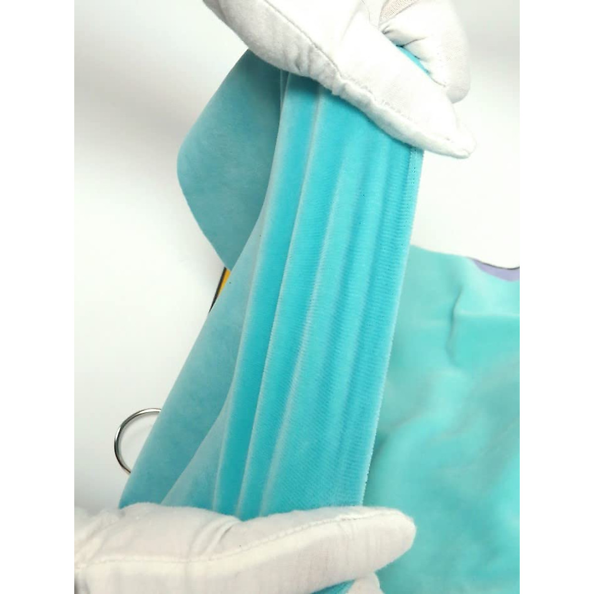 Stretch Mochi Plush Minky Fabric Hug-Z™ by The Yard DIY Baby Blankets Decor Clothing Snuggle (Light Gray)