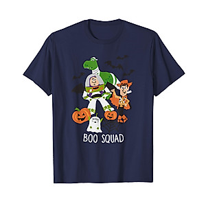 Disney Pixar Toy Story Halloween Boo Squad Cartoon Sketch T-Shirt