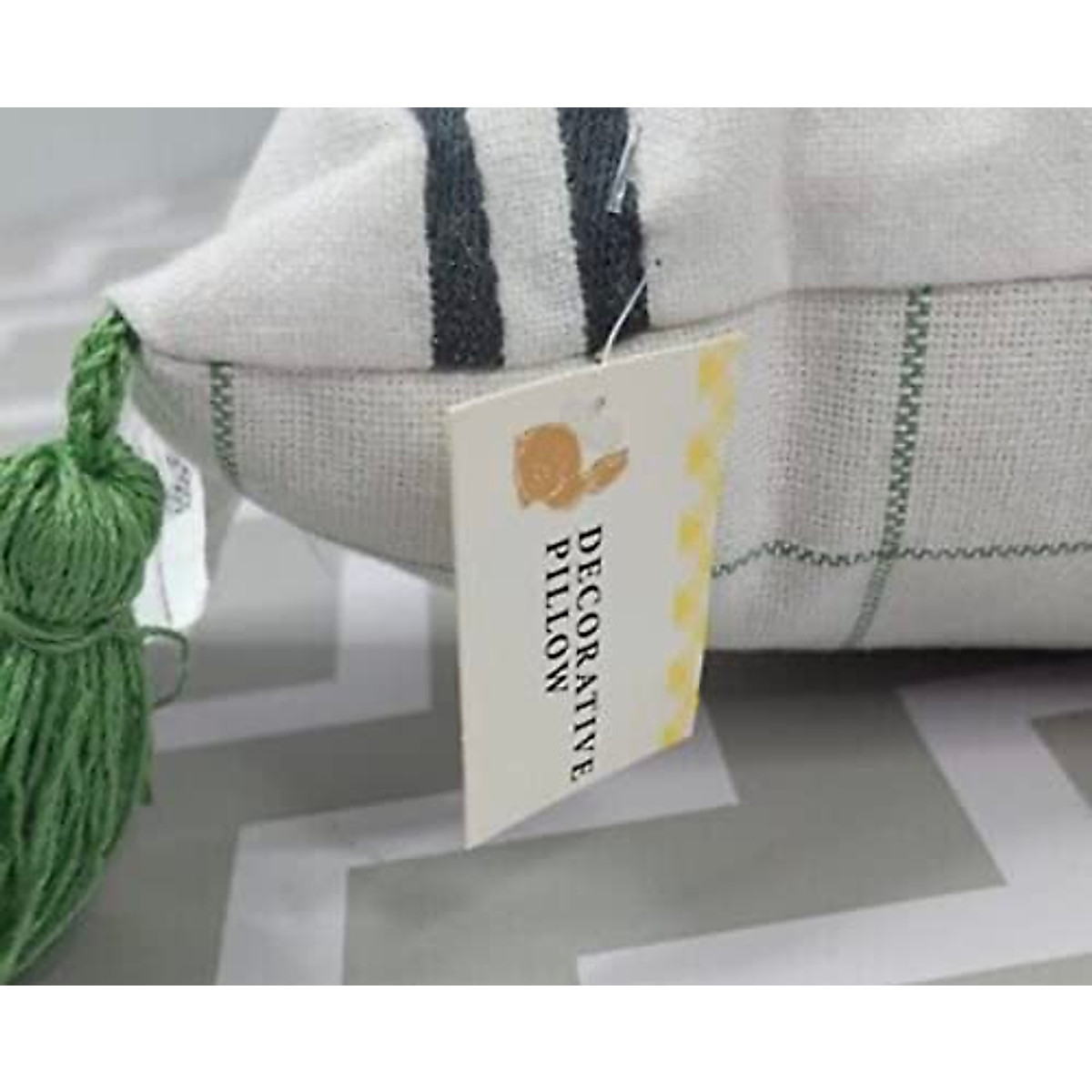 Easter Welcome to The Carrot Patch Organic Decorative Pillow