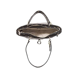 GUESS Noelle Small Elite Tote, Brown Logo