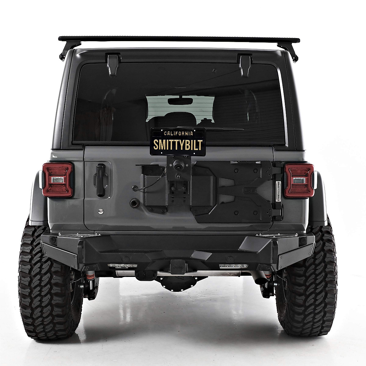 SmittyBilt JL HD PIVOT TIRE CARRIER - SB7743