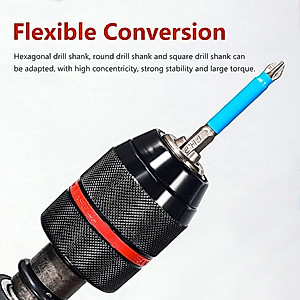 Keyless Hand Drill Chuck, for Milwaukee M18, 1/2-20UNF Mount 2~13mm Self-tighten Drill Chuck for Hand Drill Impact Driver Power Drill ﻿