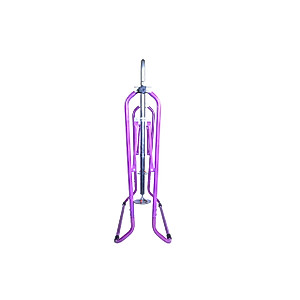 Athletic Bar Expandable Gymnastics Bar Horizontal Kip Bar Junior Training Adjustable Height Jungle Gym Children Folding Monkey Bars Climbing Tower Playground Balance Bar Gymnasts Purple