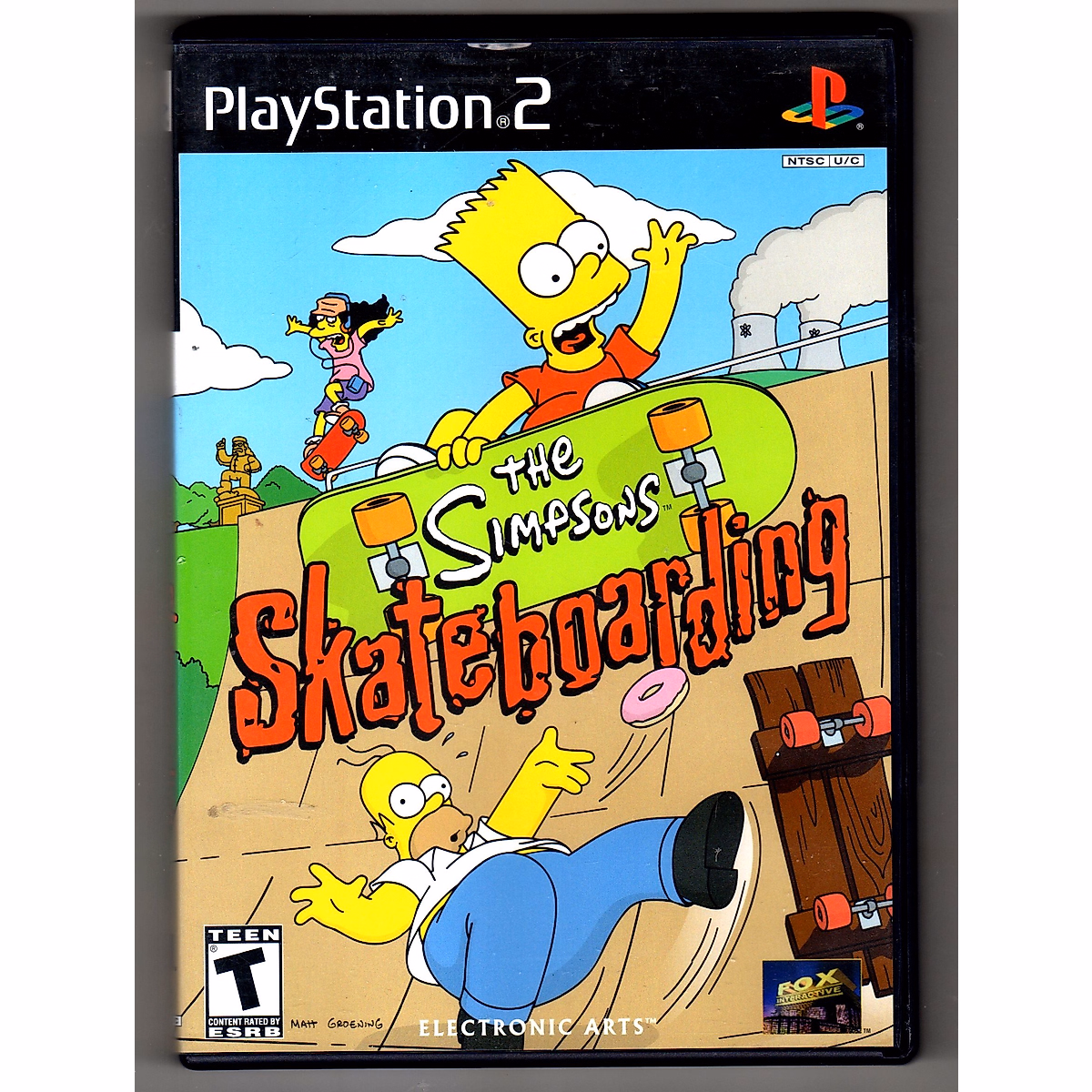 The Simpson's Skateboarding