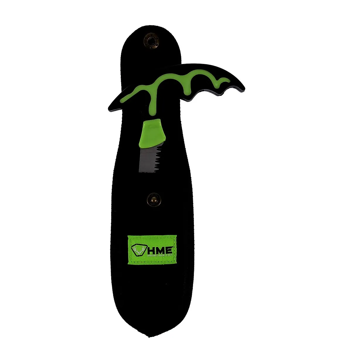 HME Hunting Compact Fixed Stainless Steel Bone Saw with Scabbard