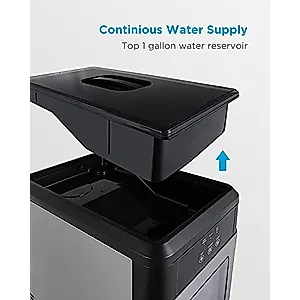 Northair Countertop Nugget Ice Maker 44lbs Per Day with a Ice Scoop