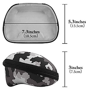 Geekria Travel Case Compatible with Switch Pro/RAZER V2 Pro/Victrix/Luna/Steam Controllers Carrying Case Gaming Accessories Game Protective Cover Storage Case Hard Shell Carrying Bag