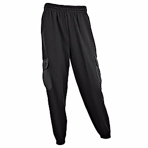 adidas Women's Utility Fleece Jogger Pants, Black Medium
