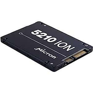 Micron 5200 5210 Ion 1.92 TB Solid State Drive - SATA 600-2.5" Drive - Read Intensive - 0.8 Dwpd - Internal - 540 MB/S Maximum Read Transfer Rate - 260 MB/S Maximum Write Transfer Rate -