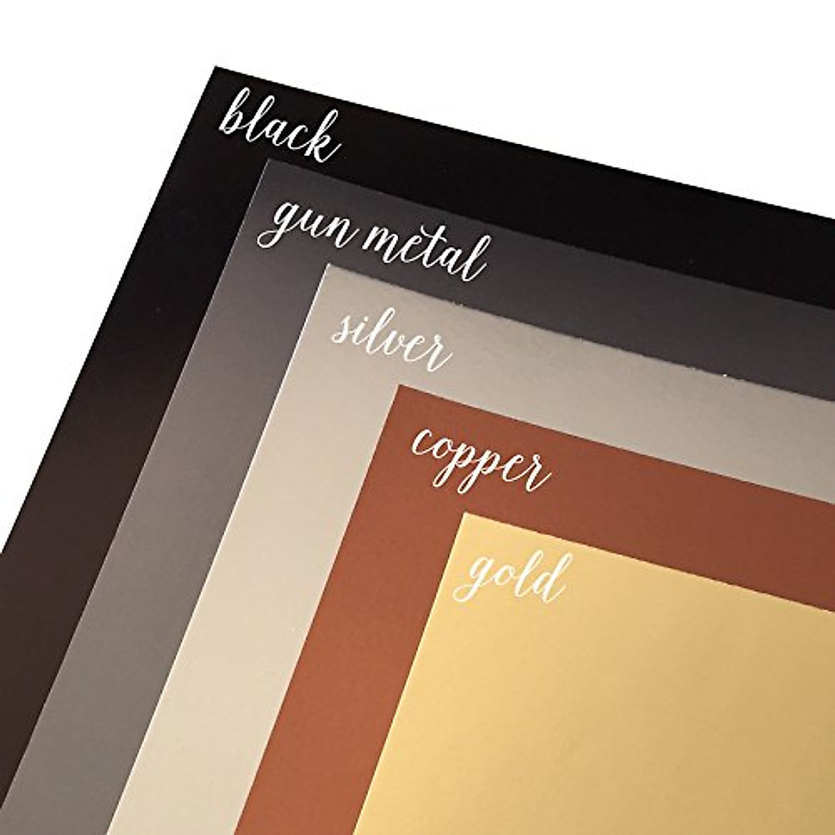 Mirror Gold Metallic Mirricard Cardstock - 8.5 X 11 inch - 100 lb / 12Pt - 10 Sheets from Cardstock Warehouse