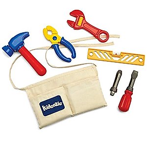 Kidoozie G02097 Little Builder Tool Belt Toy