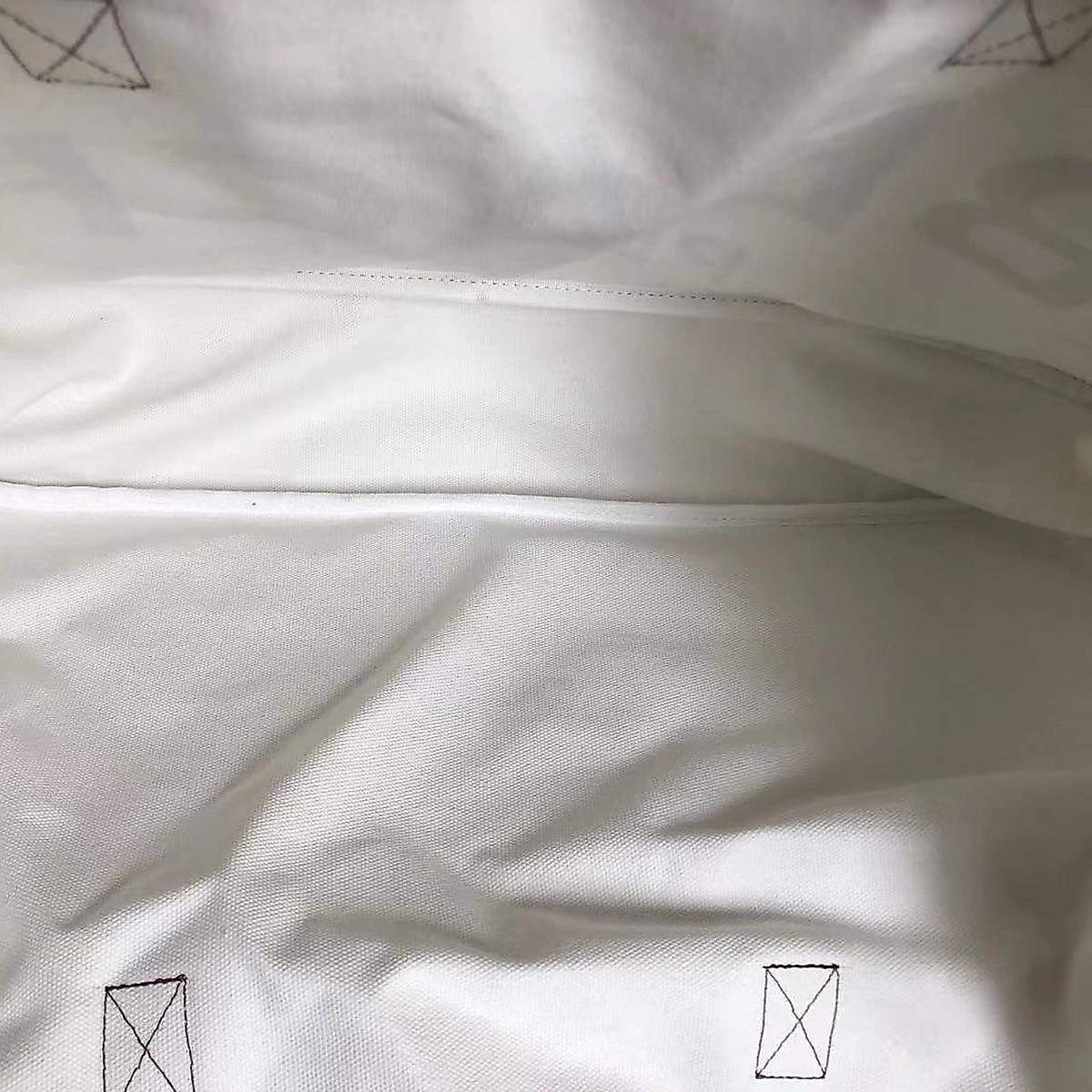 Santa Barbara Design Studio Tote Bag Hold Everything Collection Black and White 100% Cotton Canvas with Genuine Leather Handles, Large, Beach Please