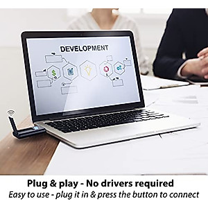 ClearClick Present+Share Mini - Wireless Presentation System for Laptops, PC, HDMI, Smartphones, & TV or Projector (2 Transmitter, 1 Receiver Kit)