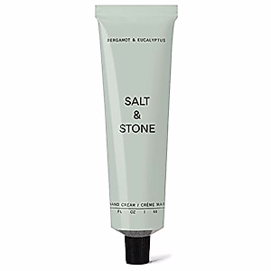 Salt & Stone Bergamot & Eucalyptus Hand Cream | Hydrate, Nourish & Soften Skin | Cruelty-free & Vegan | 2 fl oz