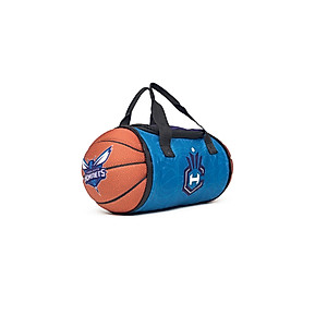 MACCABI ART Official Charlotte Hornets Collapsible Insulated Basketball Lunch Bag, 13.4” x 5.75” x 5.75”