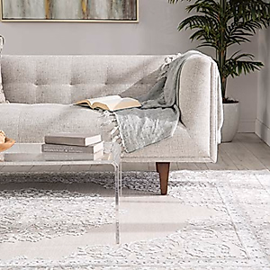 Jaipur Living Malo 5'X7'6" Area Rug, Contemporary Gray, with 1/4" Pile Height, for Indoor Spaces, Living Room, entryway