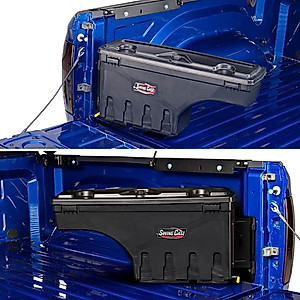 UnderCover SwingCase Truck Bed Storage Box | SC203P | Fits 2015 - 2020 Ford F-150 Passenger Side , Black