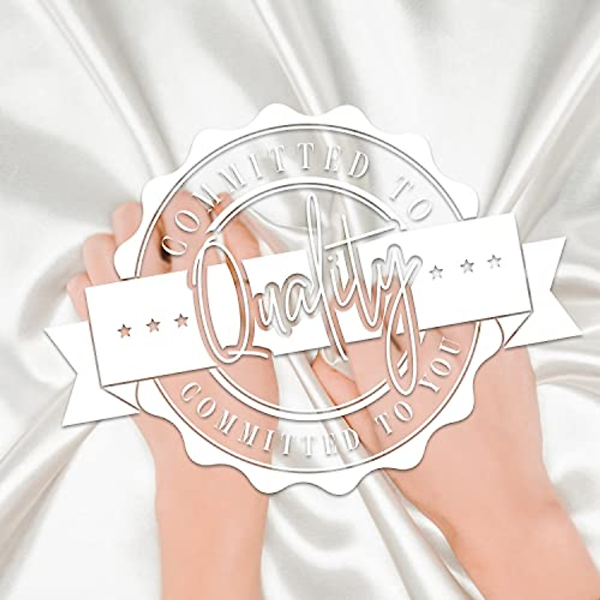 Elegant Comfort Silky and Luxurious 2-Piece Satin Pillowcase Set for Healthier Skin and Hair, Hidden Zipper Closure and Beautifully Packaged, Satin Pillowcase Set, Standard/Queen, Red