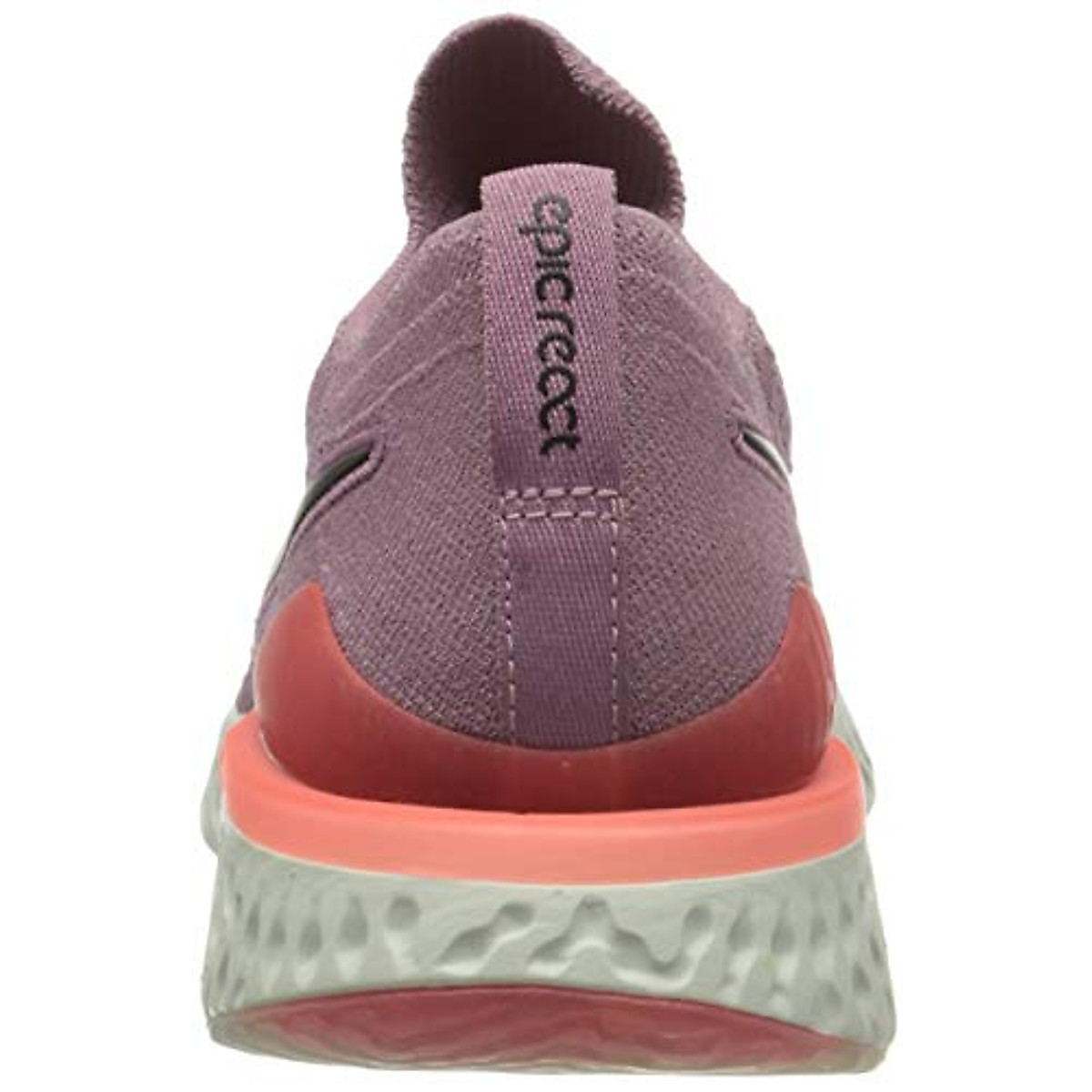 Nike Women's Epic React Flyknit 2 Running Shoe, Pink Plum Chalk 500, 8