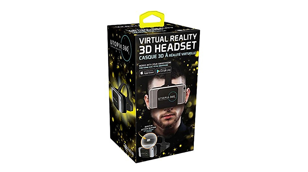 Utopia 360 Virtual Reality Headset - Portable 3D & 360º Experience