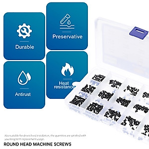 3 Sets Computer Screw Set Sturdy Computer Screws Wear-resistant Screws Screws Reusable Screws Computer Repair Screws Electronic Product Fittings Sturdy Small Screws