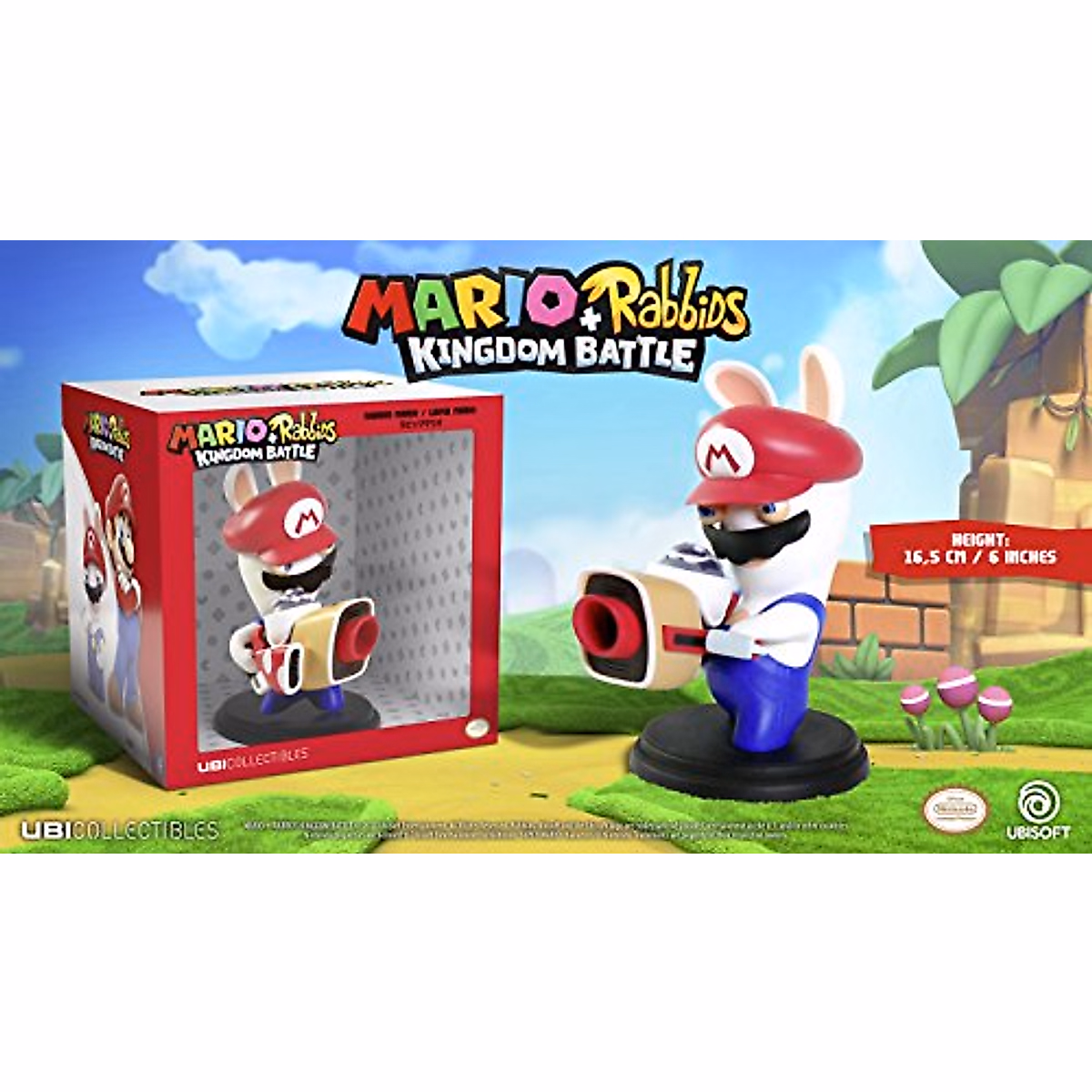 Mario + Rabbids Kingdom Battle Rabbid Mario 6" Figure [Ubisoft]