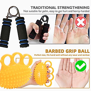 Exercise Handball, Hand Strengthener Ball, Palm and Finger Rehabilitation Therapy. Auxiliary Item After Surgery, Arthritis and Carpal Tunnel Syndrome