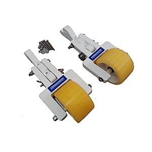 VersaChock Retractable Dinghy Dolly Wheels, White