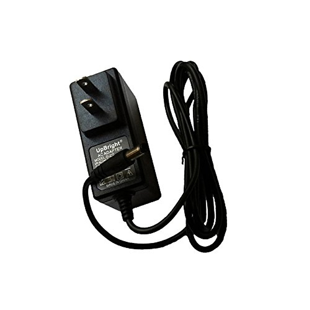 UpBright 7.5V AC/DC Adapter Compatible with Dana by AlphaSmart ACC-AC55 41-7.5-500D ACCAC55 41-75-500D Alpha Smart 7.5 V 500mA 7.5VDC 0.5A - 1A DC7.5V Class 2 Transformer Power Supply Cord Charger