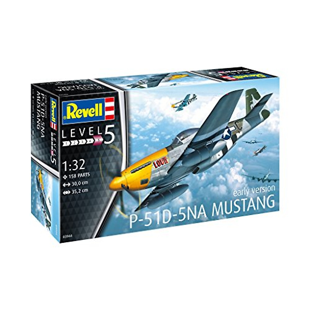 Revell 03944 - P-51D Mustang 1: 32 Scale