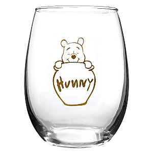 Winnie The Pooh Collectible Wine Glass Set (Winnie), 16 Fl oz