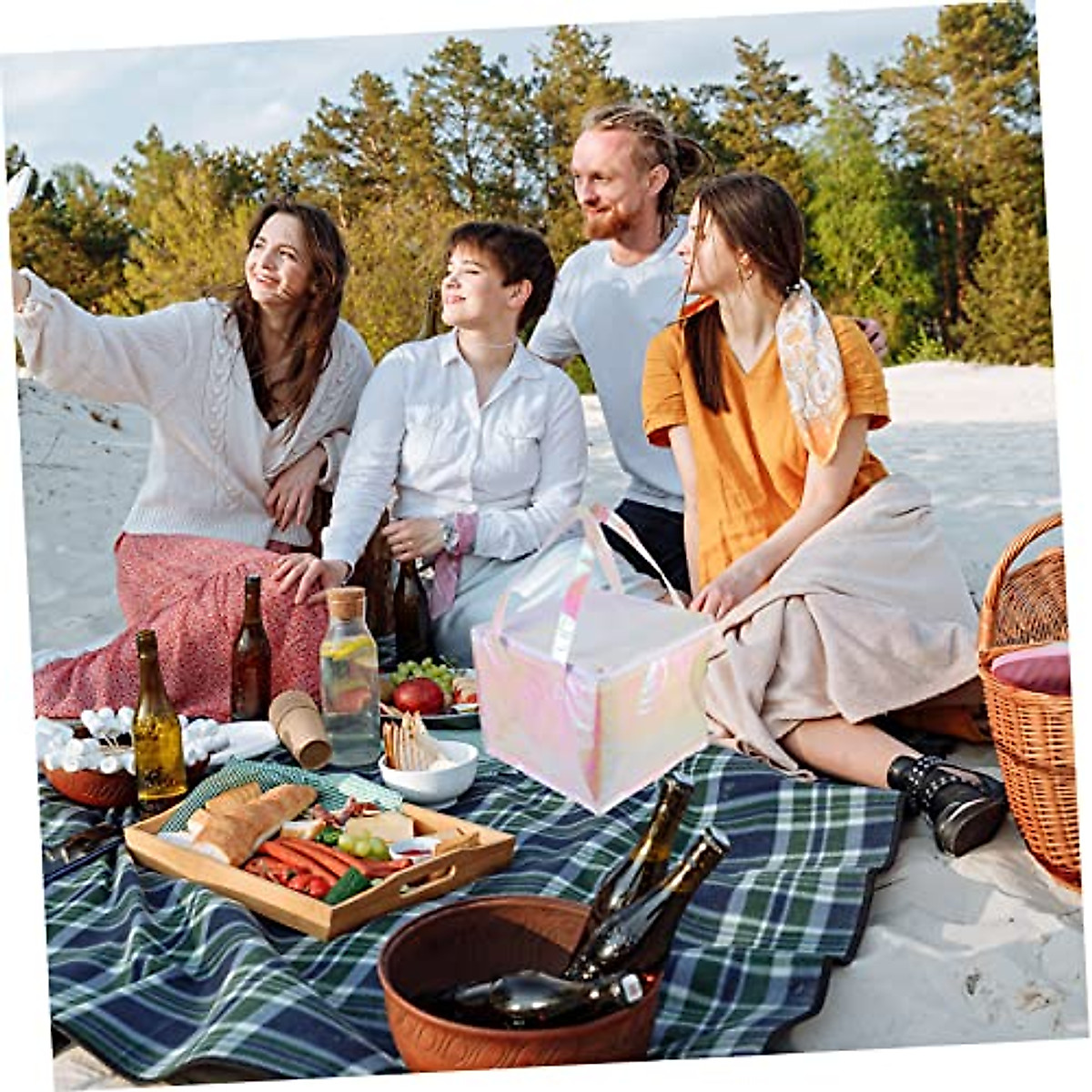 Baluue Insulation Bags Catering Food Warmers Thermal Food Takeaway Delivery Bags Pizza Carrier Insulated Bags Grocery Food Items Pizza Warmer Bags Insulated Food Thermal Bag Grocery Bag