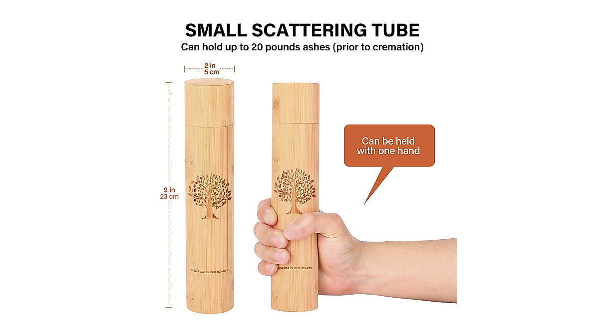 Eco-Friendly Small Scattering Urns for Human Ashes | 4-Pack