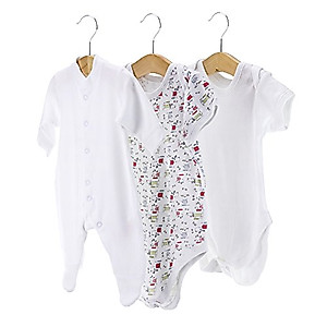 HANGERWORLD Pack of 12 Natural Wooden Kids and Baby Hangers for Nursery, Size 9.8inch with Swivel Hook