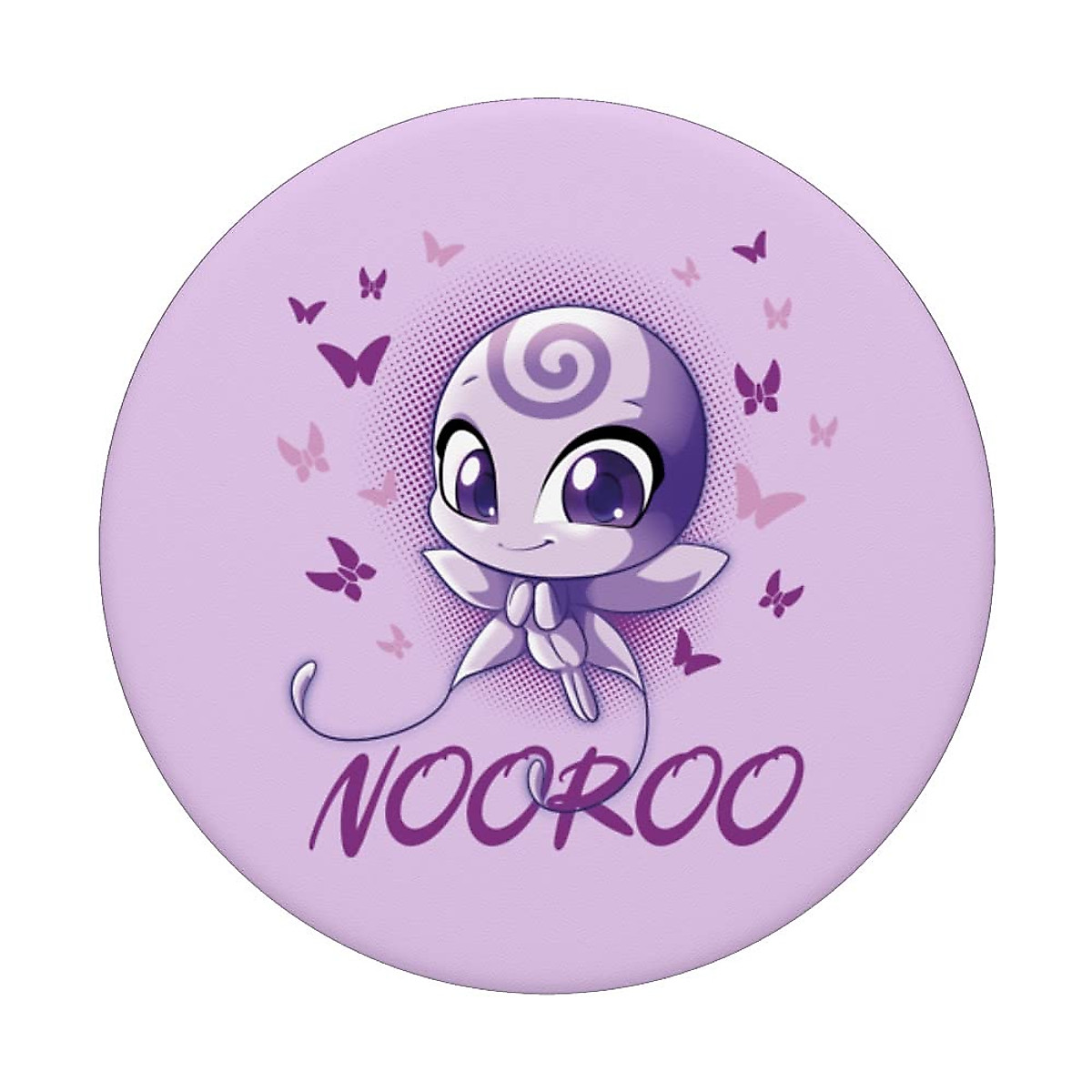 Miraculous Ladybug Kwamis Collection with Nooroo PopSockets Swappable PopGrip