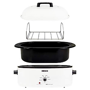Nesco MWR18-14 Roaster Oven, 18 Quart, White