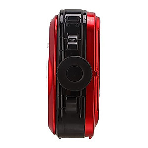 2.7K Underwater Digital Camera, 48MP Image 10FT Waterproof Video Camera, Dual Screens Digital Camera 16X Digital Zoom, Support up to 128G Micro Card(Red)