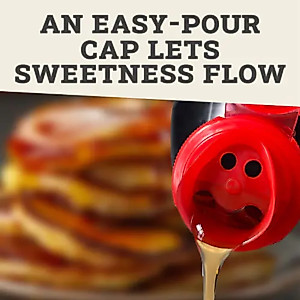 Hungry Jack Zero Sugar Butter Flavored Syrup, 27.6 Ounce (Pack of 2) with By The Cup Spatula Knife