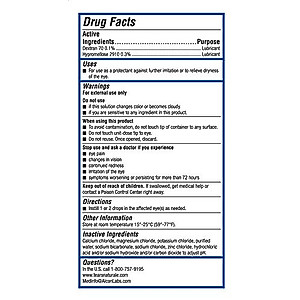 Bion® Tears Lubricant Eye Drops, 28 Single-Use Vials, 0.4-mL Each