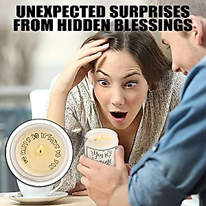 Friendship Scented Candle Gifts, Thank You Gifts for Friends Female, Male, Funny Inspirational Gifts for Birthday Thanksgiving, Cute Going Away Gifts for BFF, Bestie