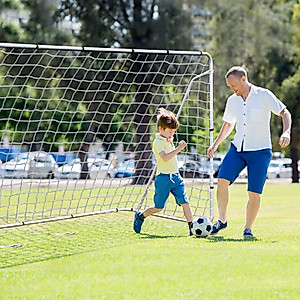 ZENY 12'x6' Portable Soccer Goal for Backyard Kids Adults Soccer Net and Frame for Home Backyard Practice Training Goals Soccer Field Equipment