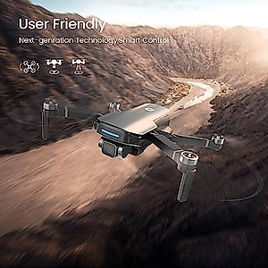 Holy Stone GPS Drone with 4K UHD Camera for Adults Beginner; HS360S 249g Foldable FPV RC Quadcopter with 10000 Feet Control Range, Brushless Motor, Follow Me, Smart Return Home, 5G Transmission