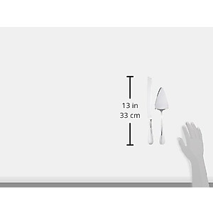 Reed & Barton Lyndon 2pc Dessert Set, 0.8 LB, Metallic