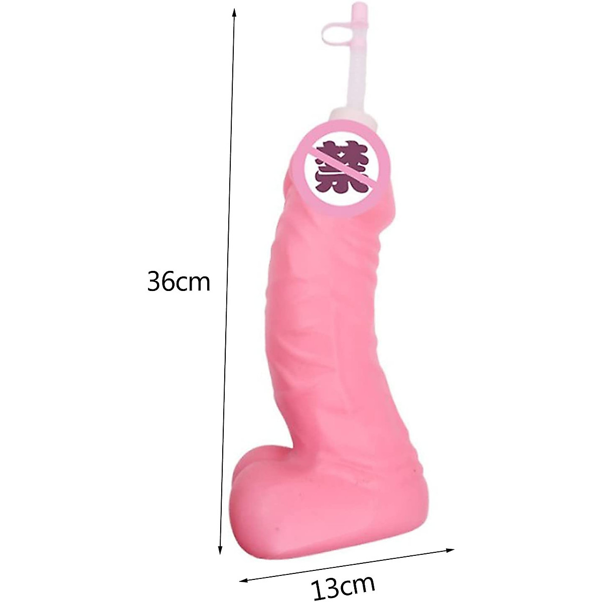 KEEP HOTTER Funny Penis Cup，Plastic Wine Glasses，Novelty Drinking Bottles Decoration，Funny Wine Bottles，Party Wine Glass For Bars, Night Clubs, Hotels, Bachelor Party