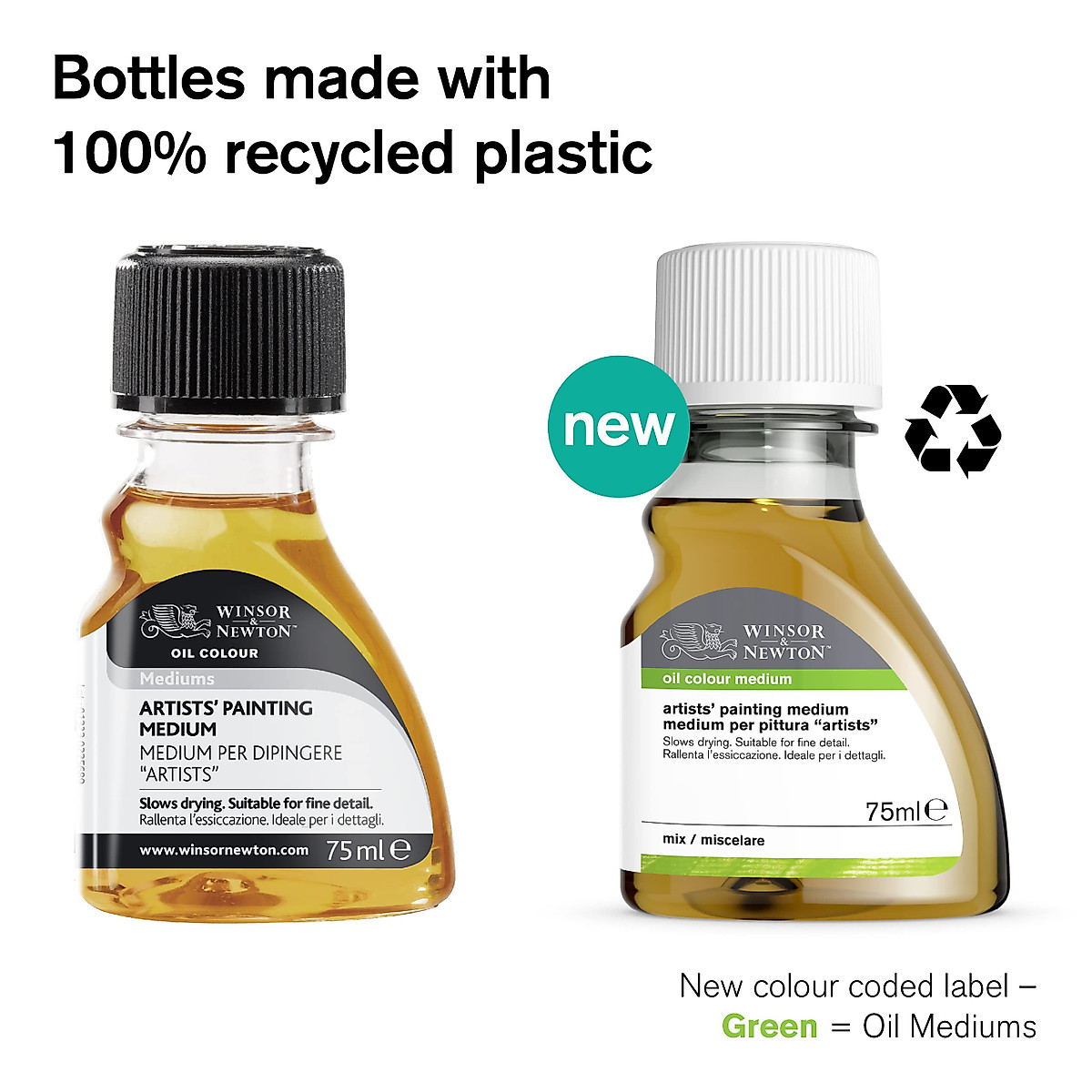 Winsor & Newton Liquin Fine Detail Medium, 75ml (2.5-oz) Bottle