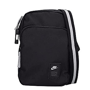 Nike Men's Sportswear Essentials Crossbody Bag Black/Black, Black/Black/White