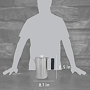 Stanley 10-01876-010 The Cool-Grip Camp Percolator Stainless Steel 1.1QT / 1.0L